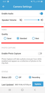 Best Blink Camera Settings (Doorbell & Outdoor Camera)
